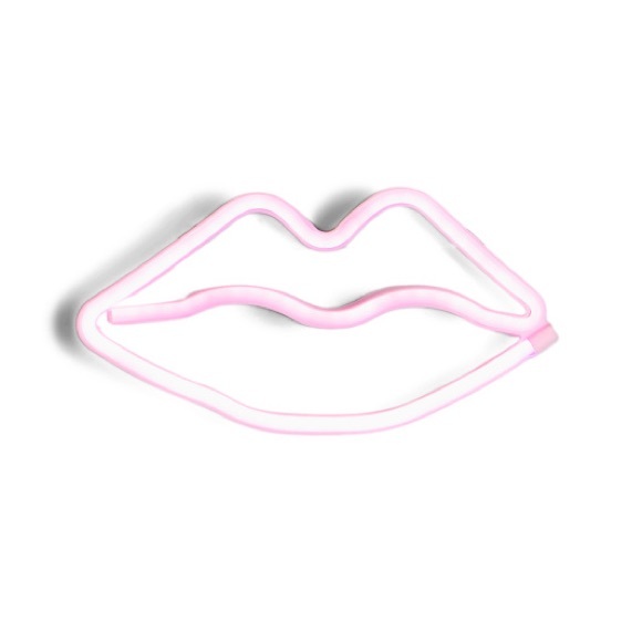 Wall Decor | Nib Led Pink Lips Wall Hanging Light | Poshmark